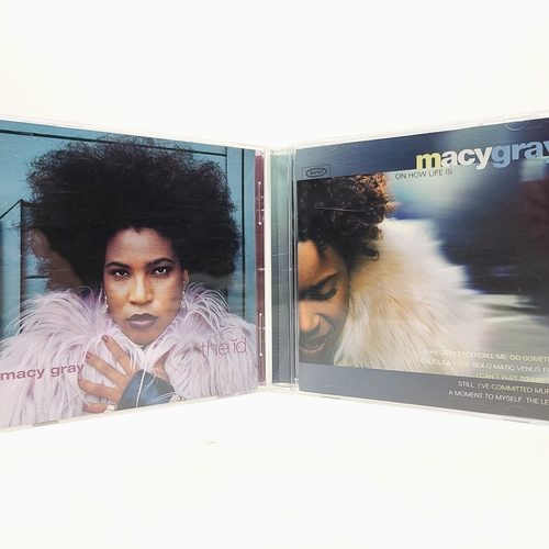 Macy Gray CD Lot of 2 - On How Life Is & The ID 1990s Epic Records VERY ...