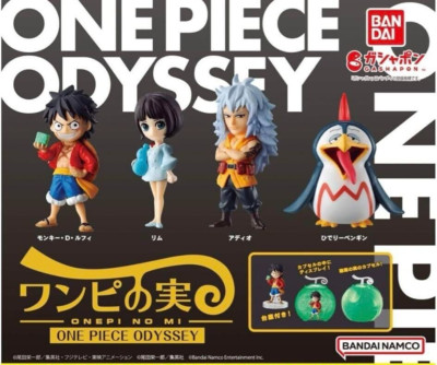 One Piece Onepi no Mi ODYSSEY Complete 4 Types set Capsule Toy Gacha | eBay