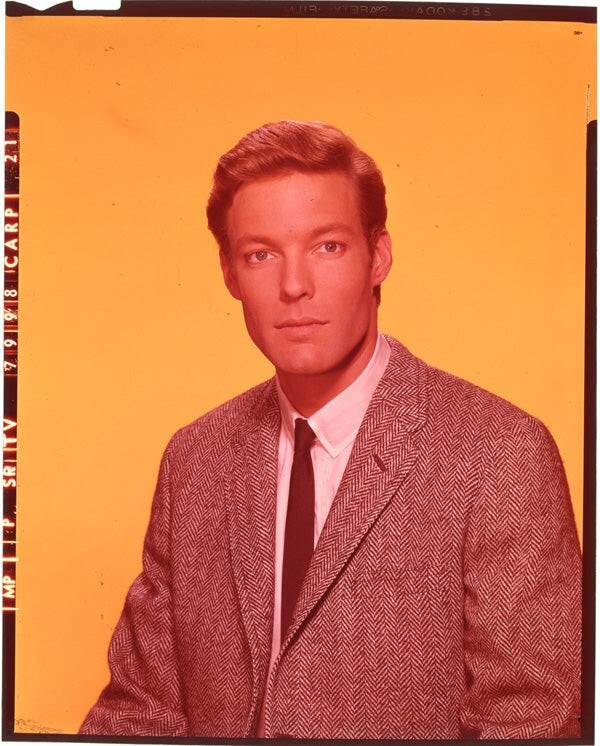 Richard Chamberlain 1960's Studio Photo Shoot Original 5x4 Color ...