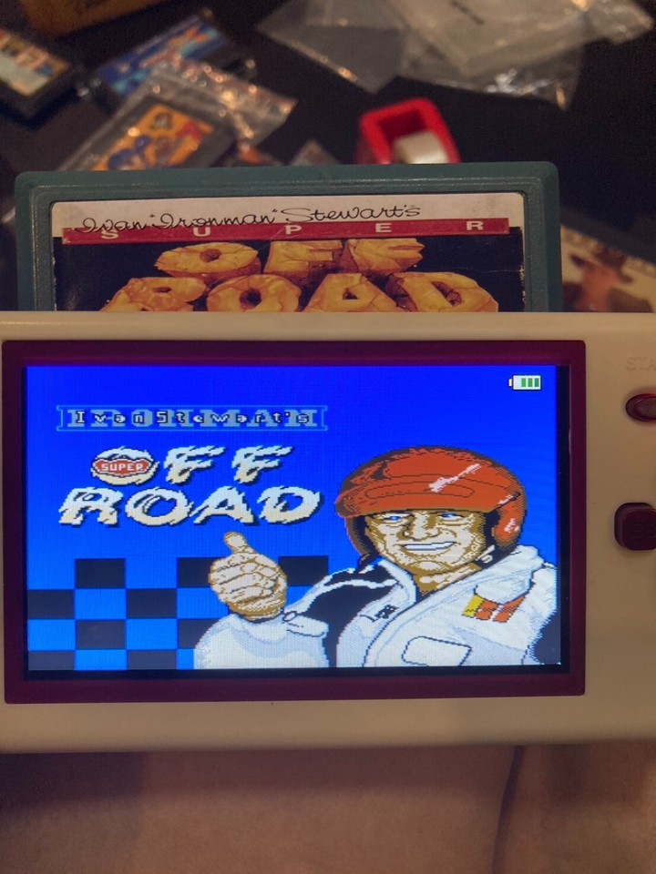 Famicom NES Game Ironman Ivan Stewart Super Off Road (IC Chips/Re ...