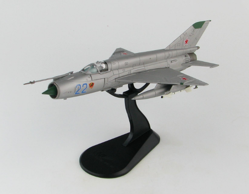 HM MIG-21SMT Blue 22 Krasnodar Soviet Union ca 1980 1/72 diecast model ...