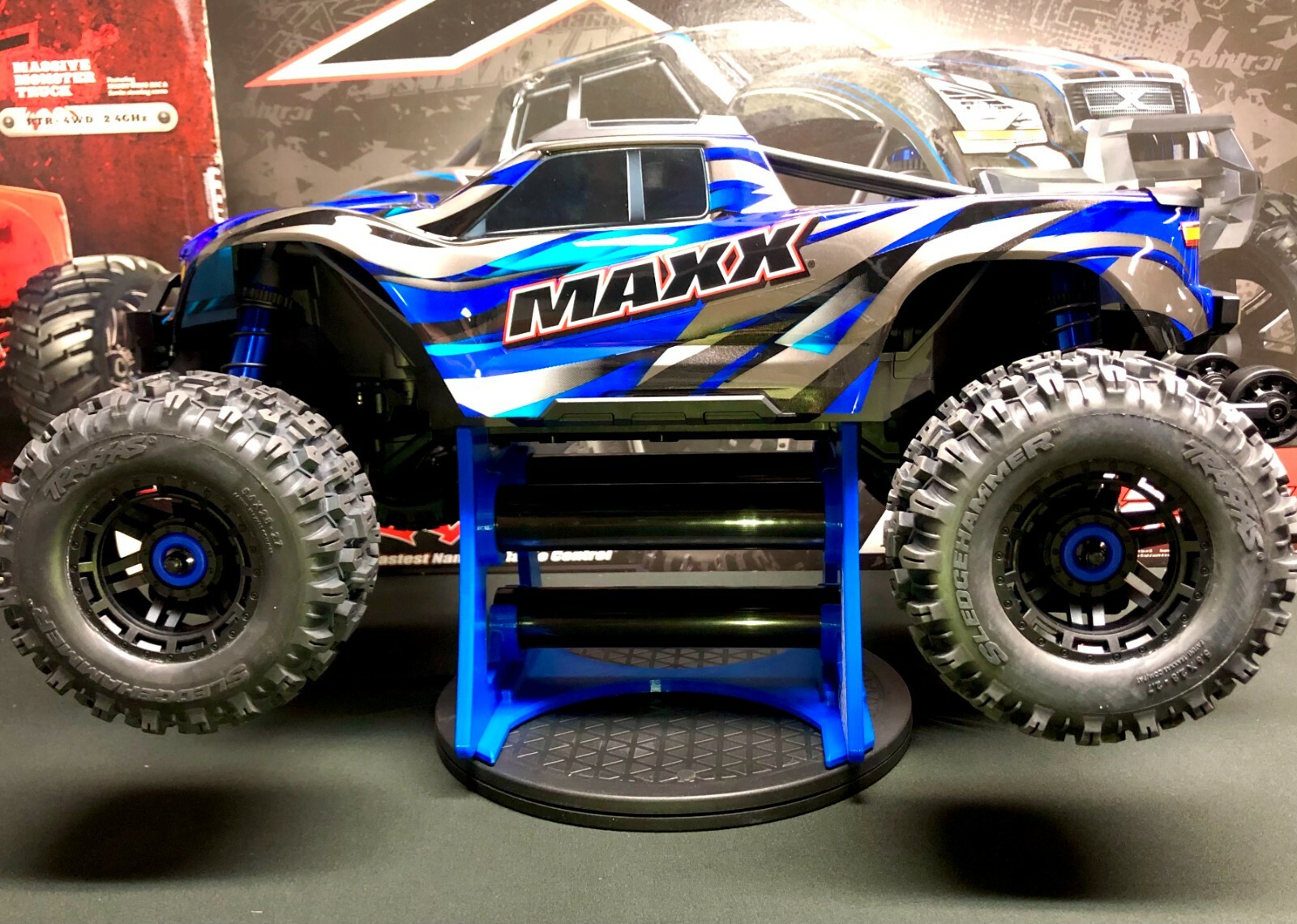 Spinning Work Stand compatible with Traxxas MAXX 4s V1 V2 rotating ...