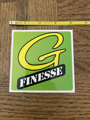 G Finesse Sticker | eBay