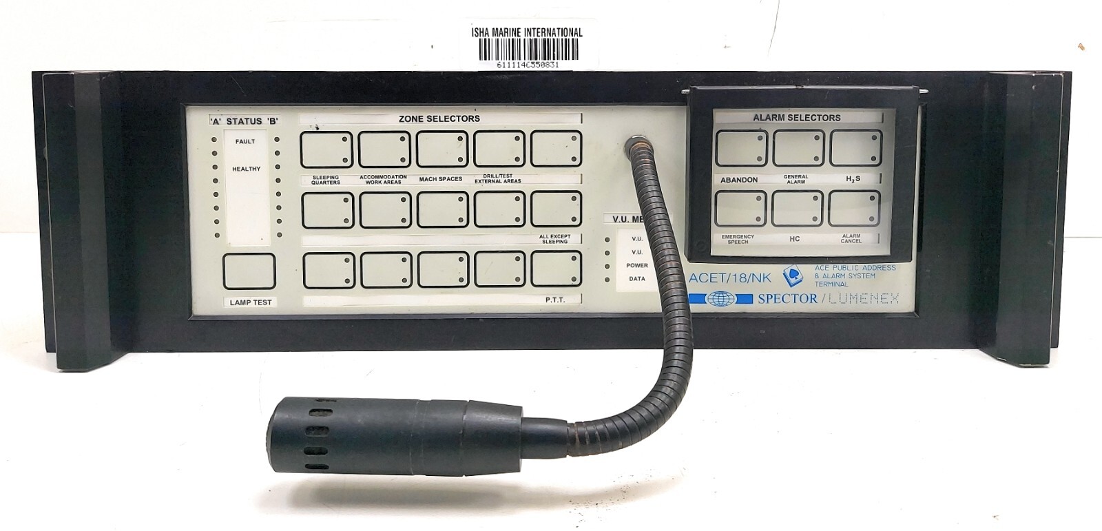 Spector/Lumenex ACET/18/NK Alarm System Terminal for sale online | eBay