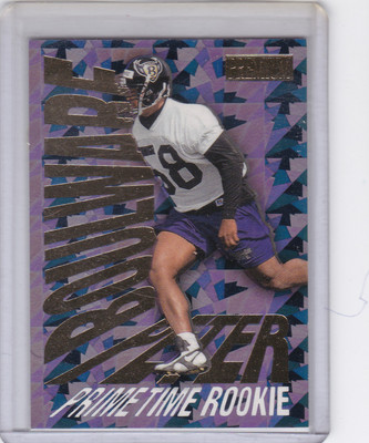 1997 Skybox Premium PETER BOULWARE PRIMETIME ROOKIE INSERT! RAVENS! $10 ...