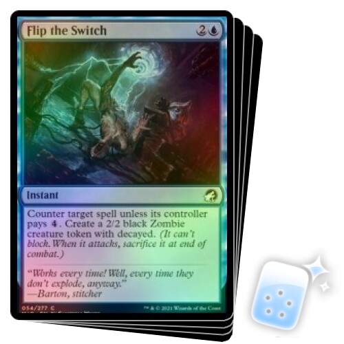 Foil Flip The Switch X4 M/NM Magic: The Gathering MTG Innistrad ...