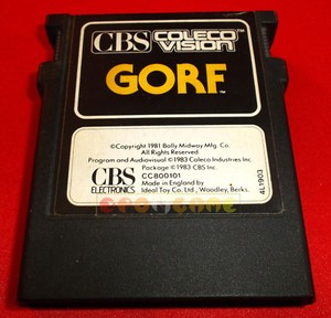 Gorf CBS Colecovision (Coleco vision) PAL Version Cartridge Only-FV | eBay