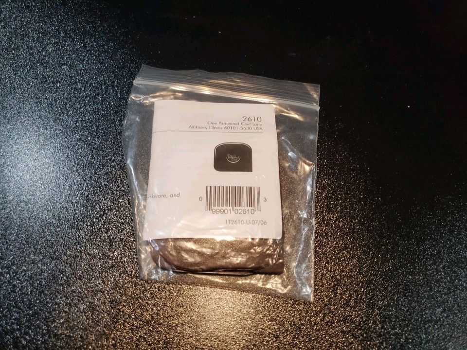 New LOT of 3 Pampered Chef Brown Nylon Plastic Pan Scrapers Tool ...