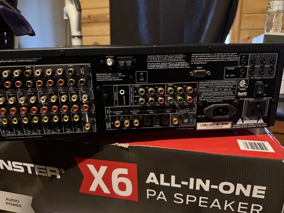 NAD T 175 AV Tuner Preamplifier l tested works perfectly | eBay