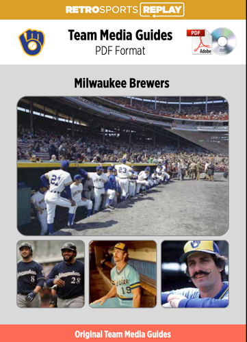 Milwaukee Brewers Baseball Media Guides 1973-2024 Collection Lot 28 ...