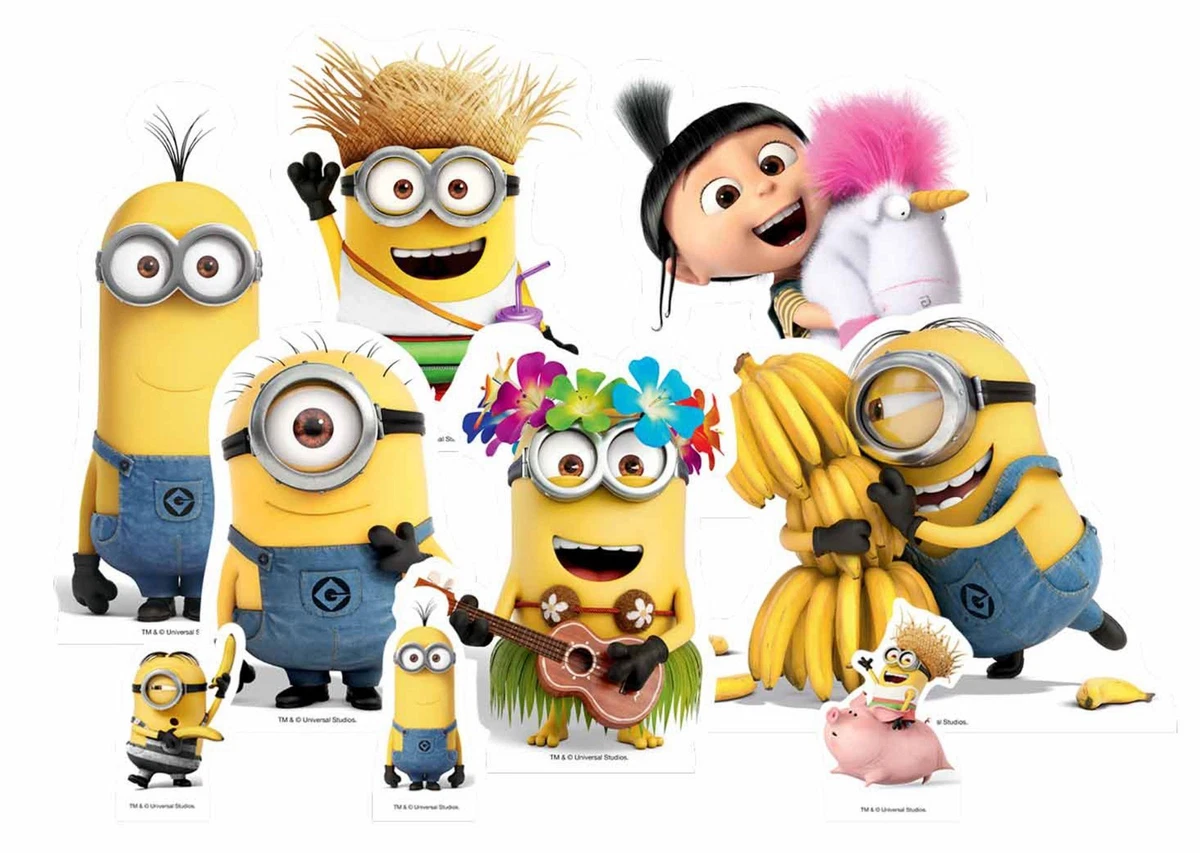 Despicable Me Minion Name Chart