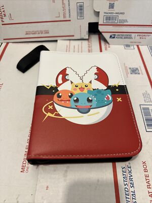 Pokémon zip up Card Binder Trading Card Banderfit With Protective ...