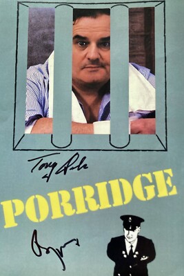 Tony Osoba and Christopher Biggins, Porridge etc Signed 10 x 8 Photo | eBay