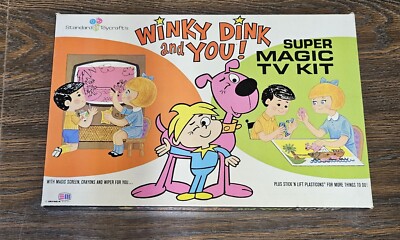 WINKY DINK AND YOU SUPER MAGIC TV KIT - NEW IN BOX NEVER USED | eBay