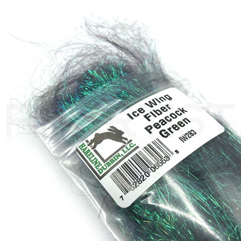 ICE WING FIBER - Hareline Fly Tying Streamer Flash Material 27 Colors ...