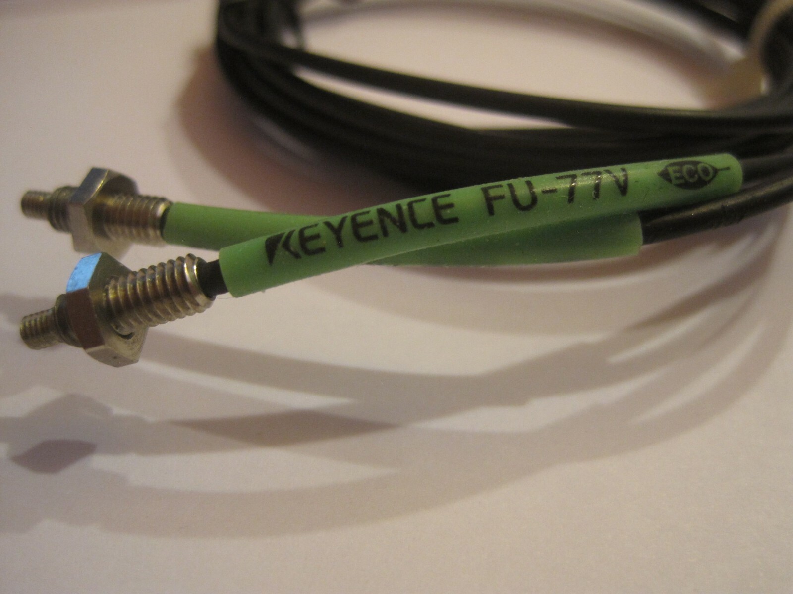 KEYENCE Lichtleiter Messverstäker M8 Stecker FS-V31CP mit Lichtschranke ...
