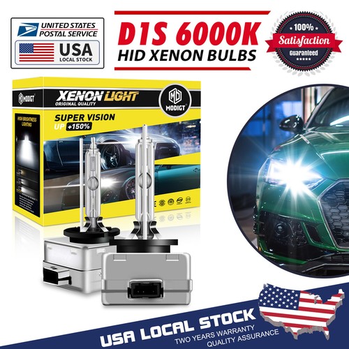 2PCS Genuine D1C/D1R/D1S 6000K HID Xenon Headlight OEM Replacement ...