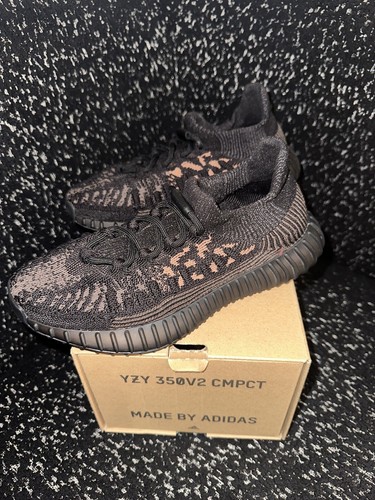 New w Box Adidas Men's Yeezy YZY 350 V2 CMPCT Slate Carbon Black ...