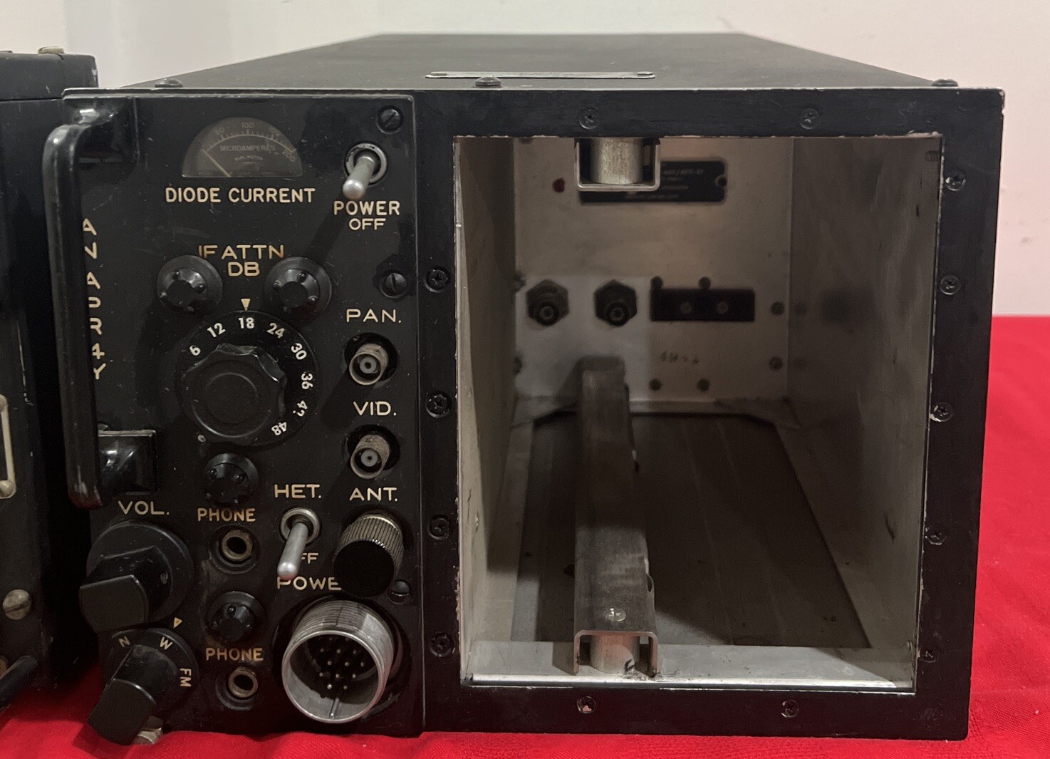 WEBSTER HAM RADIO RECEIVER MODEL R-444/APR-4Y * UNTESTED * | eBay