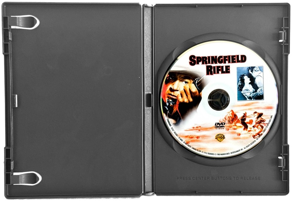 Springfield Rifle (DVD, 1952, Full Screen) Like New ! Gary Cooper Paul ...
