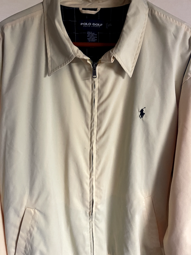 polo ralph Lauren YELLOW zip up jacket xxl | eBay