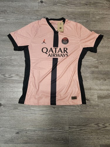 PSG Pink Players Edition Jersey ( Size 2XL ) Slim Fit | eBay