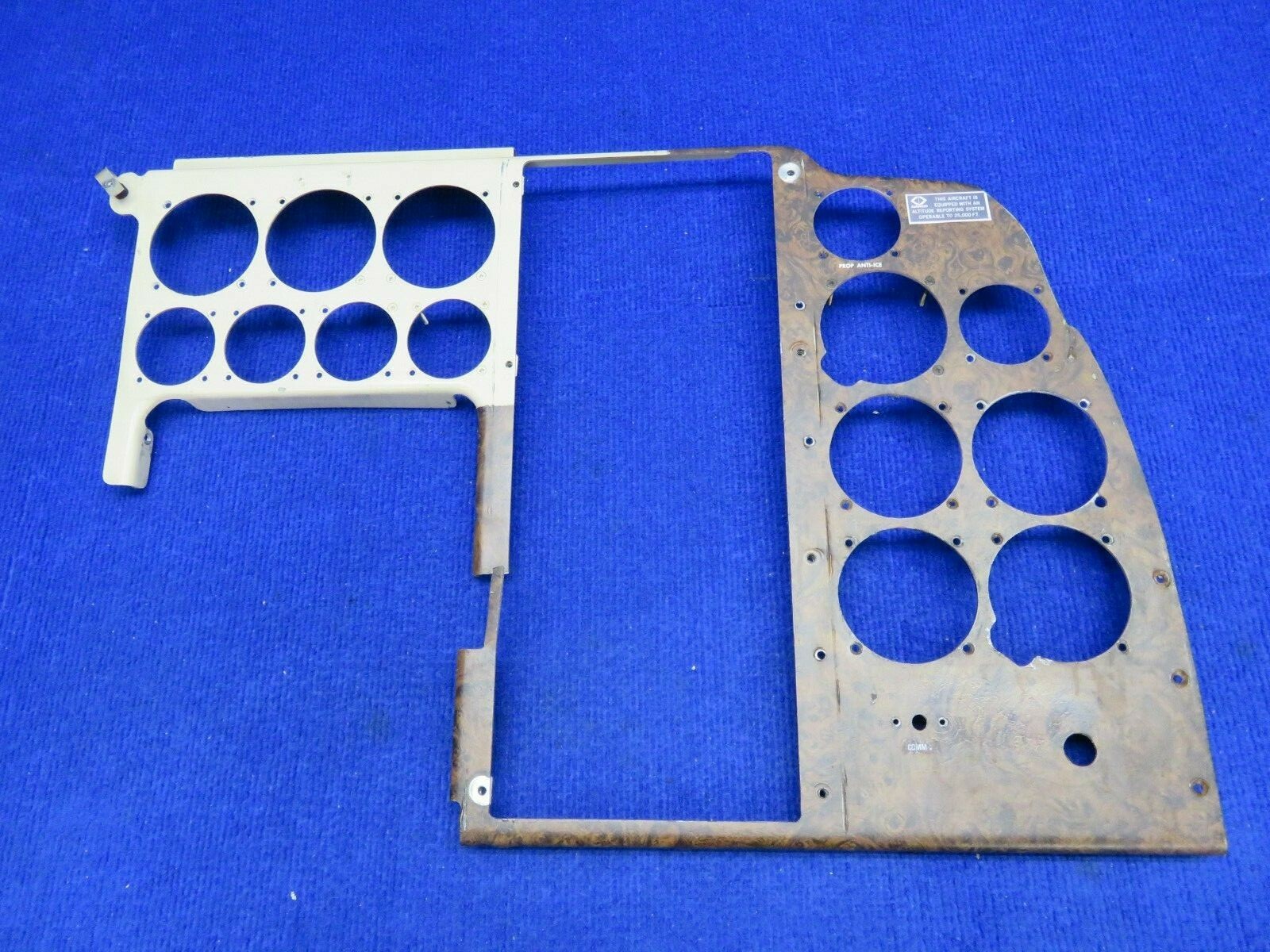 Beech 58 Baron Instrument Panel FOR PARTS (0322-27) | eBay