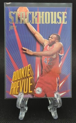 1995-96 SkyBox Premium Rookie Prevue 76ers Basketball Card #RP3 Jerry ...