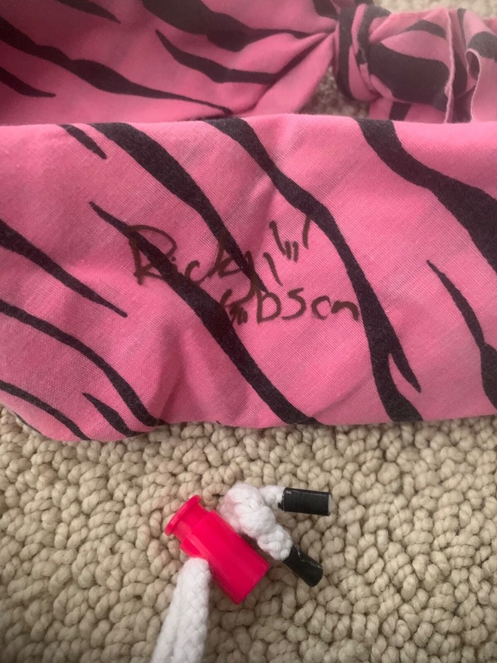 Indy superstar Ricky Gibson ring worn wrestling trunks & bandana both ...