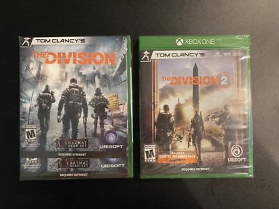 Tom Clancy's The Division and The Division 2 - 2 Games (Xbox One) NEW ...