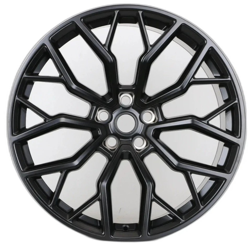 22" SATIN BLACK MESH STYLE 22X10 WHEELS FITS LAND ROVER RANGE HSE SPORT ...