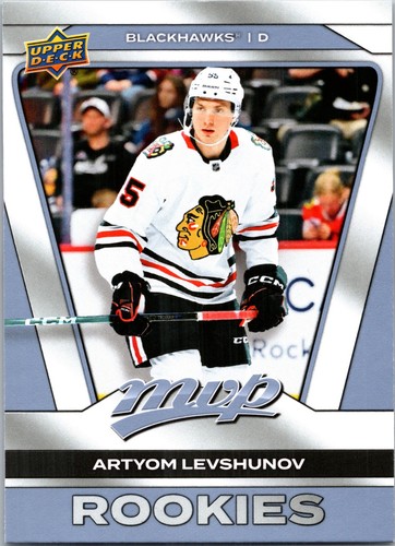 2025-26 Upper Deck MVP Artyom Levshunov Rookies Chicago Blackhawks | eBay