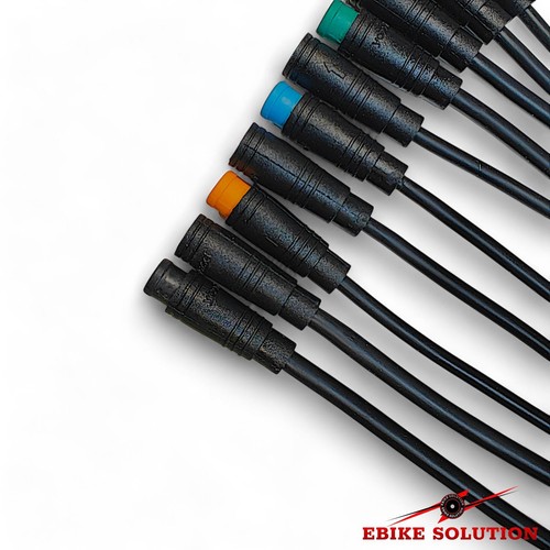 M8 Julet Connector 2/3/4/5/6Pin Cable Connector Waterproof For Ebike ...
