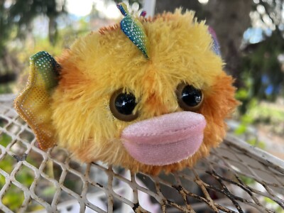 Best Made Toys Fish Pout Puffer Gold rainbow stuffed Animal Stuffy toy ...
