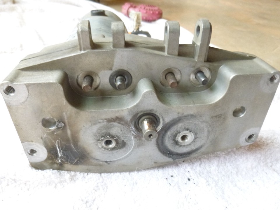 Miller 201230 Gear Motor 1/8hp 24VDC, & Gearbox Cover Wire Feeder Drive ...