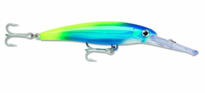Rapala X-Rap Magnum 40 - Yellow Fusilier UV - 7" 3 3/8 oz 40' Deep ...