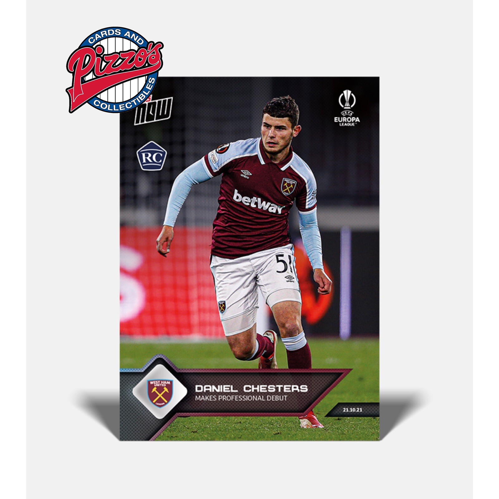 Daniel Chesters RC Makes Professional Debut - EL TOPPS NOW Card #10 In ...