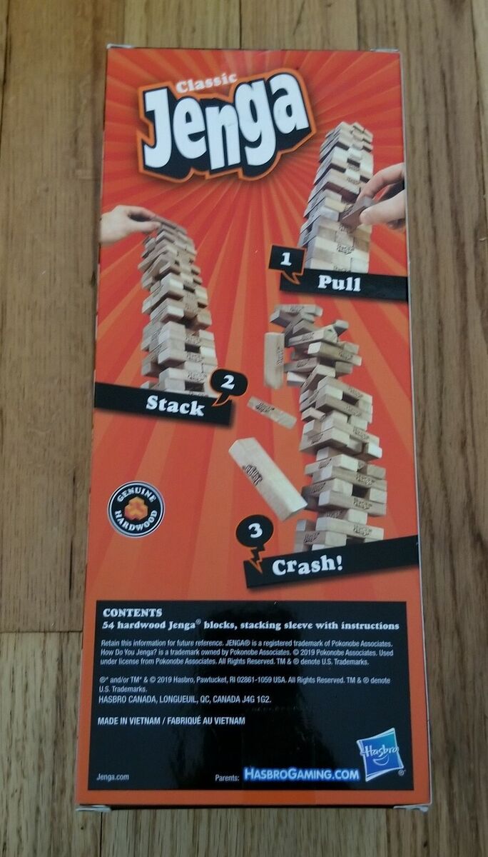 Jenga Blocks Falling