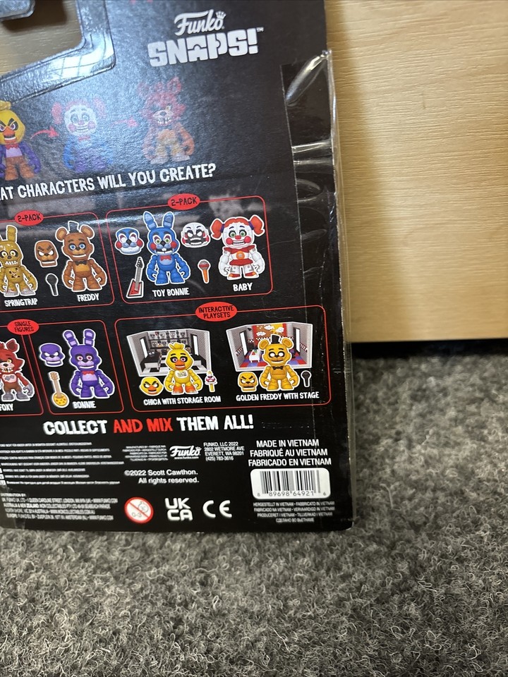 Funko Snaps FNAF Five Nights at Freddy's Foxy NEW SEALED 2022 | eBay UK