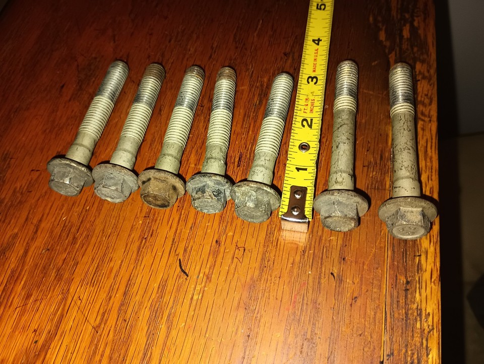 Bell housing Bolt Set 7pcs Engine to Trans for Ford 4.6L 5.4L to 4R75E ...