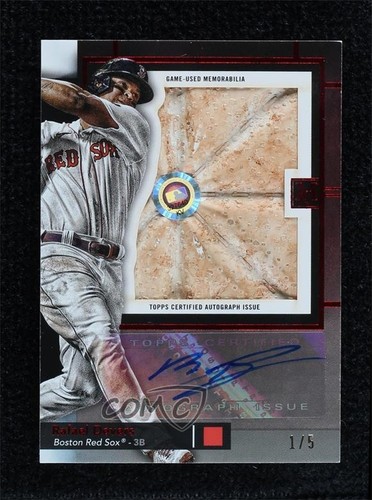 2024 Museum Collection MLB Authenticated Base Relic Ruby /5 Rafael ...