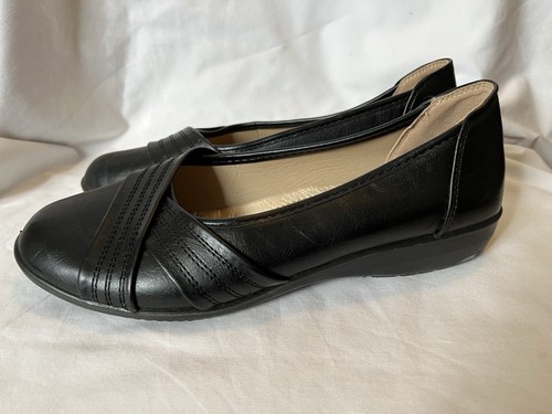 Ladies Softies Black Shoe Size 6 New Worn Once | eBay UK