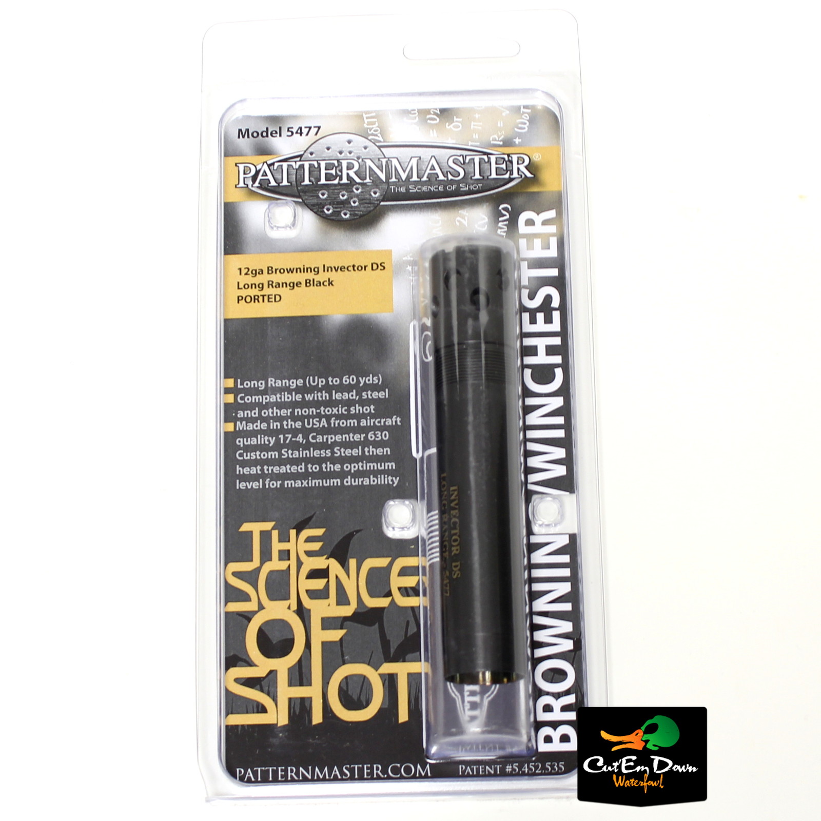 PATTERNMASTER LONG RANGE PORTED CHOKE TUBE SHOTGUN 12GA BROWNING ...