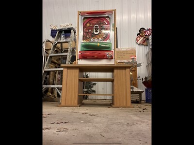 PACHINKO NISHJIN SLOT MACHINE PINBALL MADE IN JAPAN WITH WOOD STAND | eBay