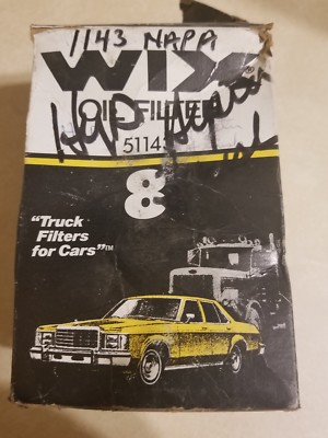 Wix 51143 Oil Filter 1E-2056-C4 | Aftermarket Branded