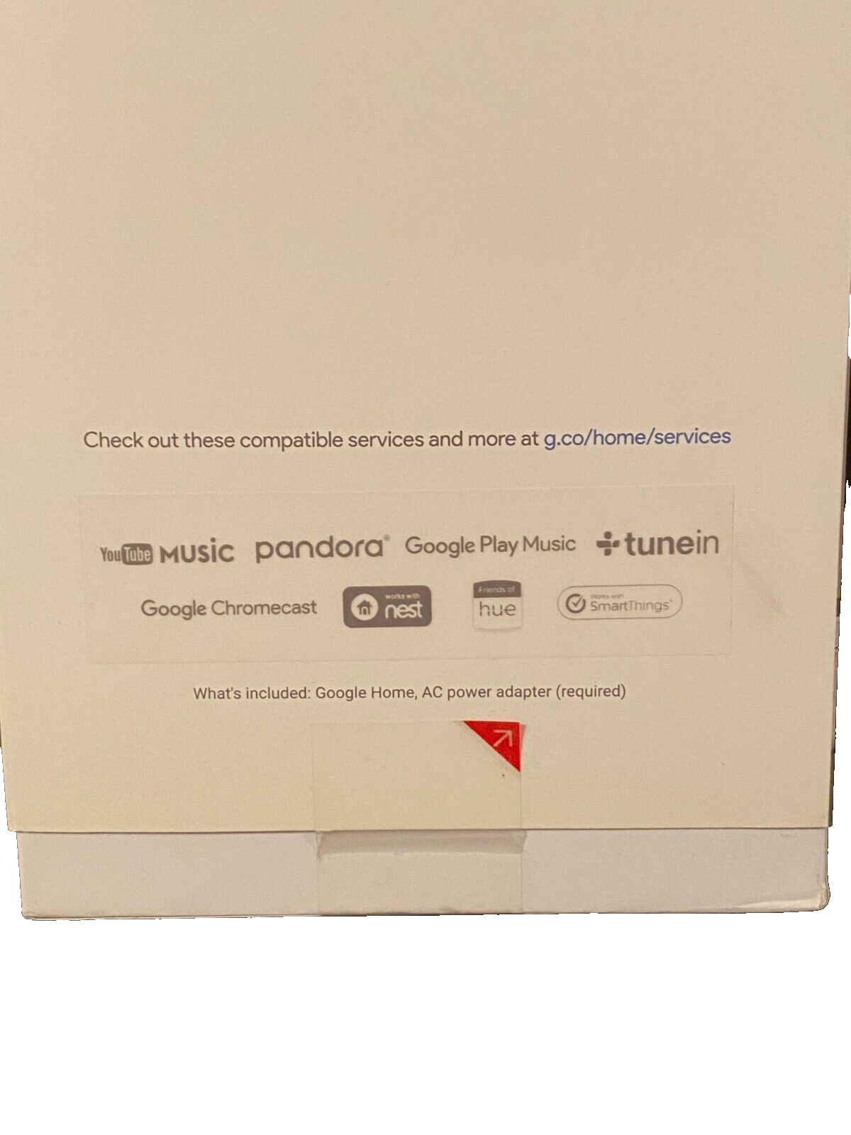 Google Home Smart Assistant - White Slate (US) for sale online | eBay