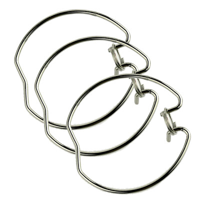 3x Dependable Lighting GU10 MR16 & LED Retaining Ring Clasp Clip Bulb ...