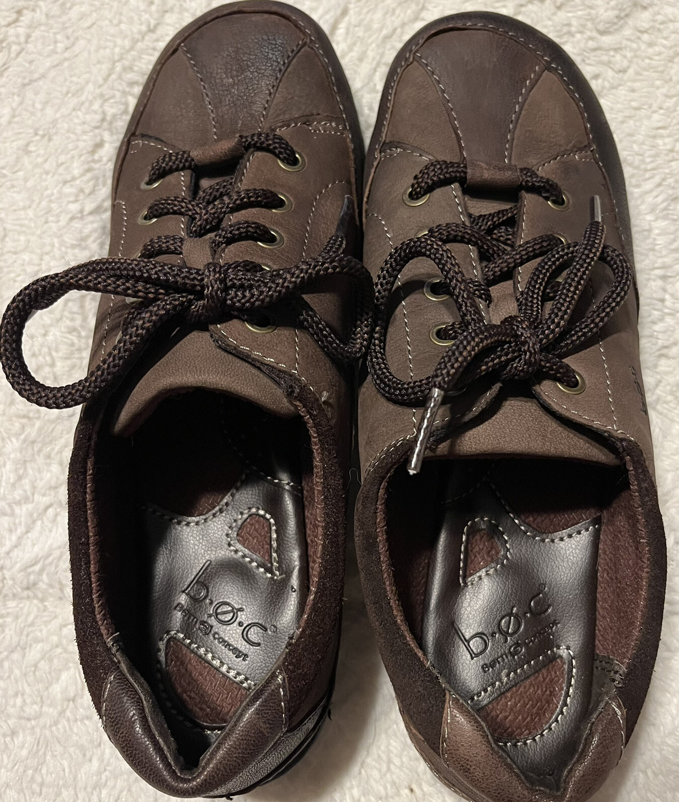 BOC Born Concept C96323 Brown Leather Oxford Shoe Wom… - Gem