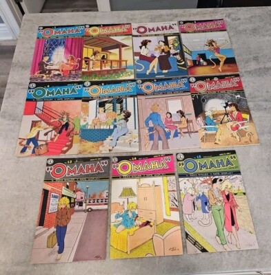 11X LOT 1986 "OMAHA" The Cat Dancer #'s Reed Waller & Kate Worley ...