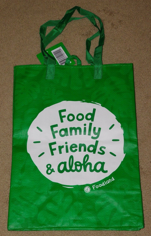 REUSABLE FOODLAND HAWAII GROCERY / SHOPPING BAG (New) | eBay